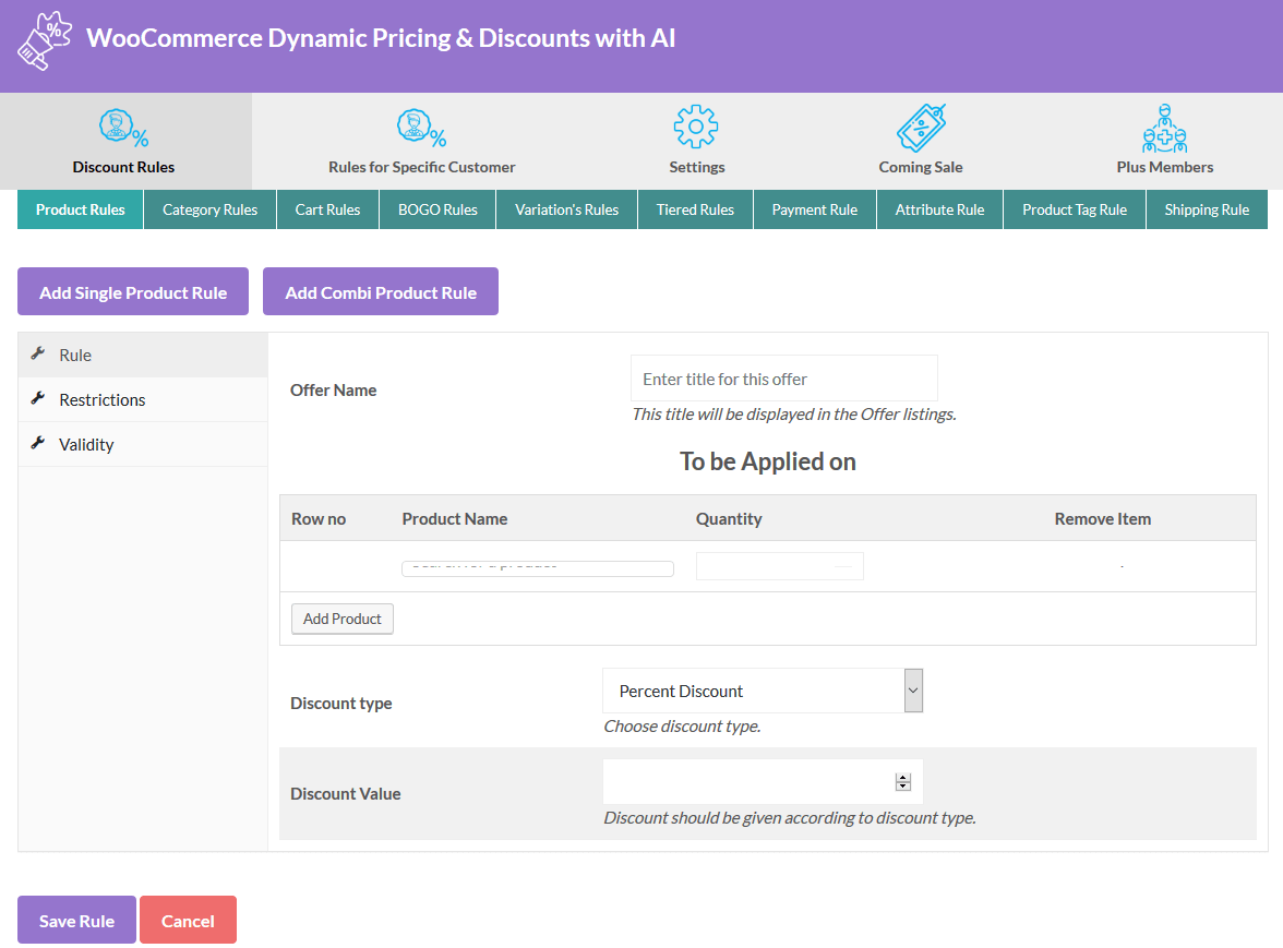 Woocommerce Dynamic Pricing And Discounts By Redefiningtheweb Codecanyon